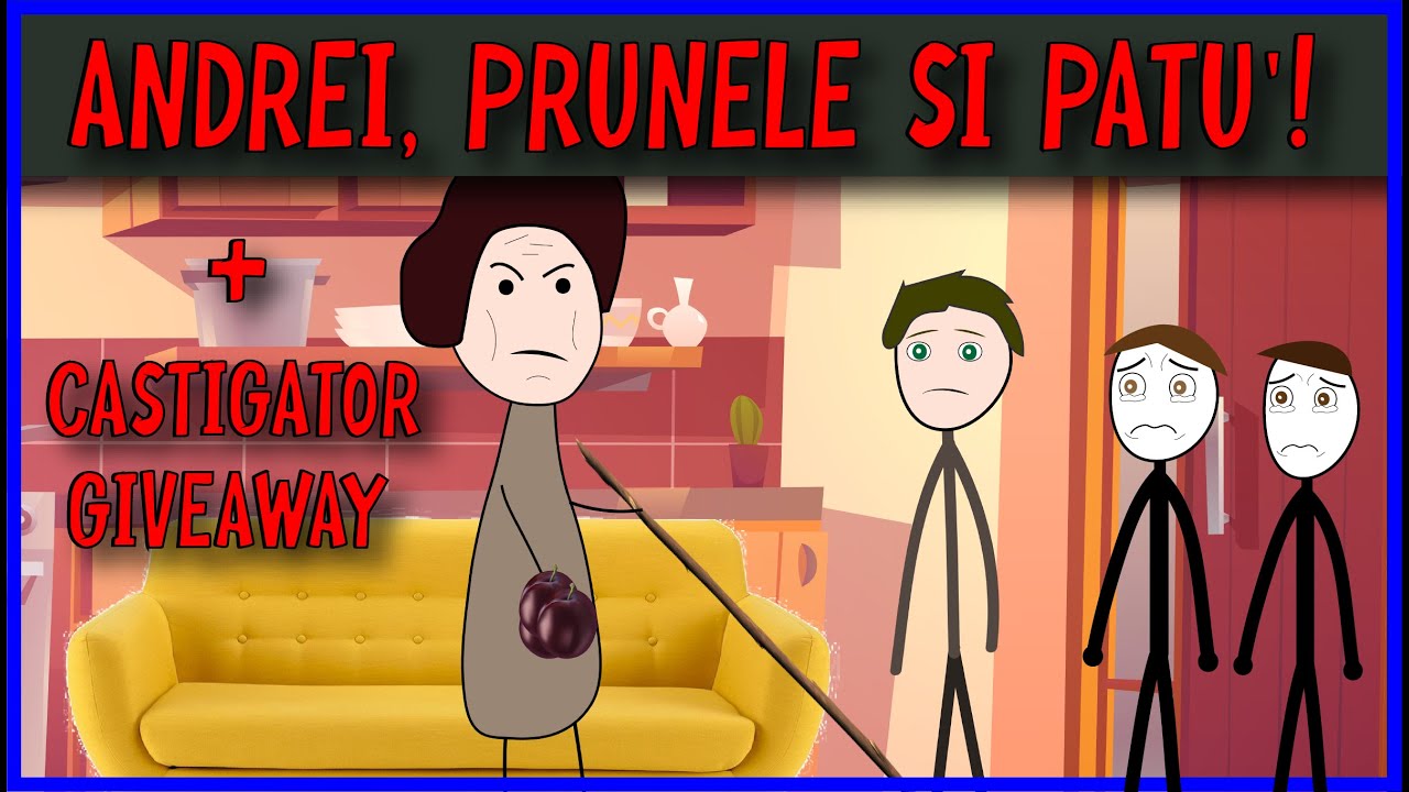 CASTIGATOR GIVEAWAY + LA TARA: ANDREI, PRUNELE SI PATU' - NE-AM PIERDUT ...