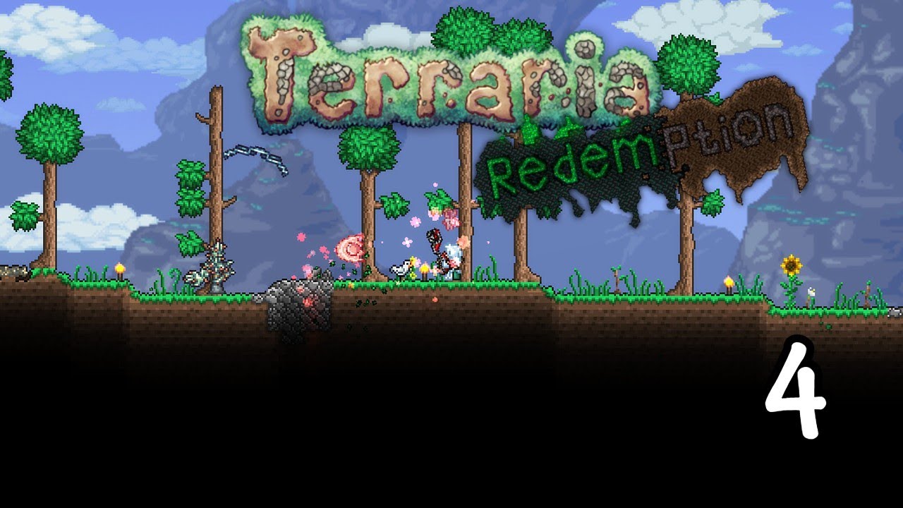 Terraria [Mod of Redemption] Let's Play Episode 4: Thorn, Bane of the ...