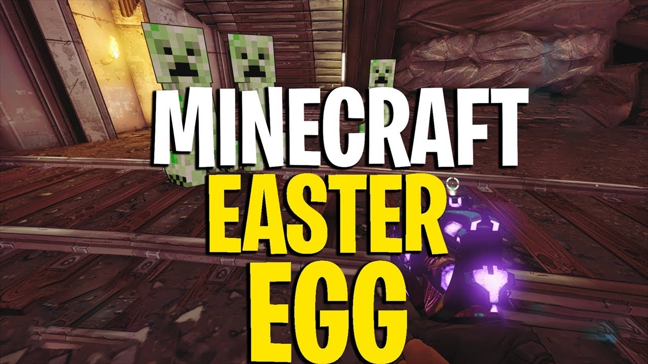 borderlands 2 Minecraft Easter Egg - YouTube