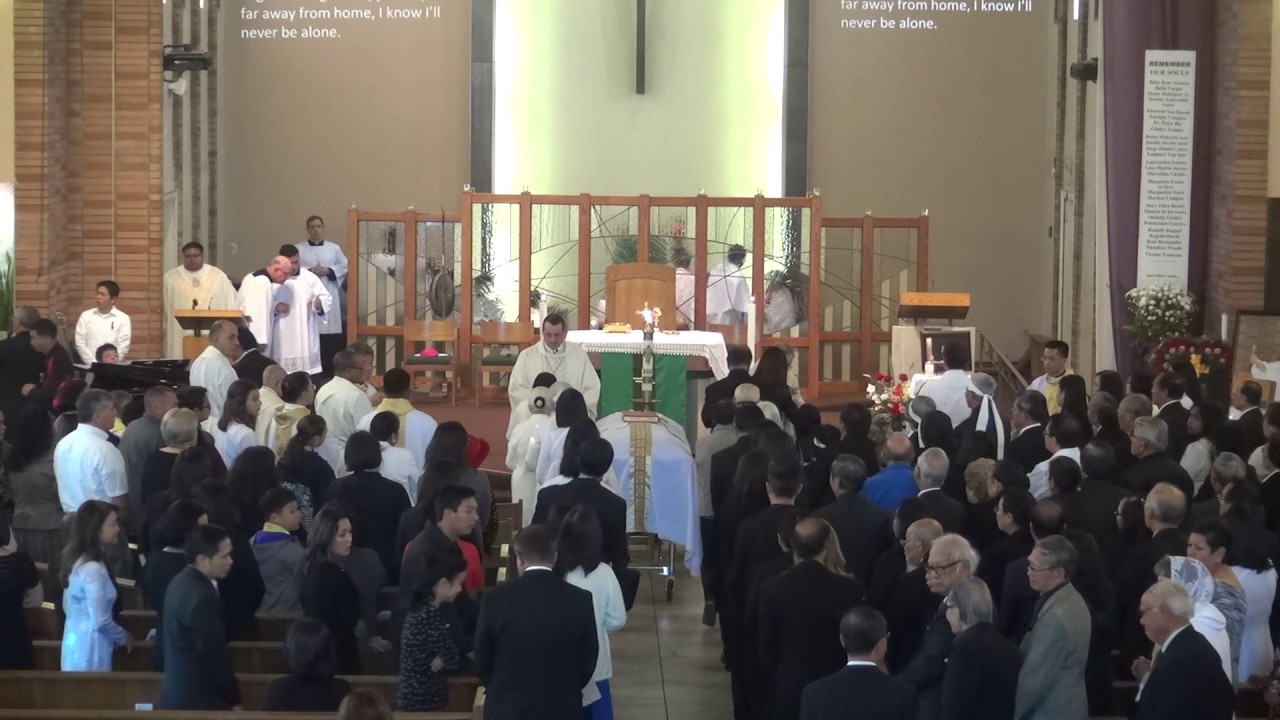 Funeral Mass - Father Peter Ha Le - part 2 - YouTube