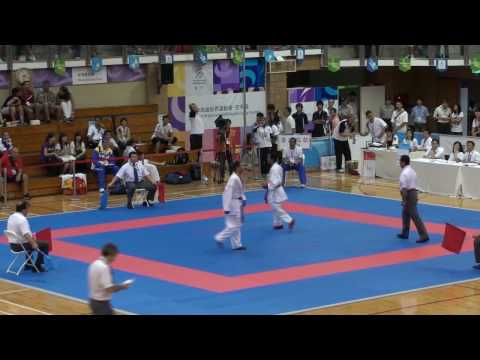 TWG 2009 in Taiwan Karate MEN, KUMITE -70KG VEN - PENA Jean vs  EGY - MORSY Tamer