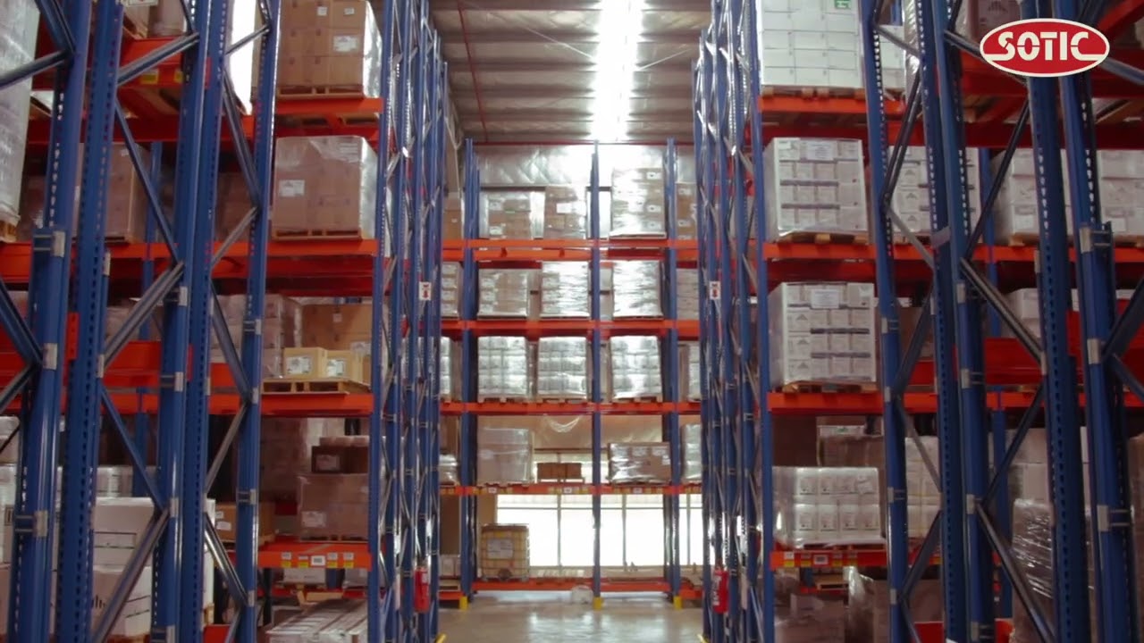 Racks de doble profundidad para Zarcam Logística - YouTube