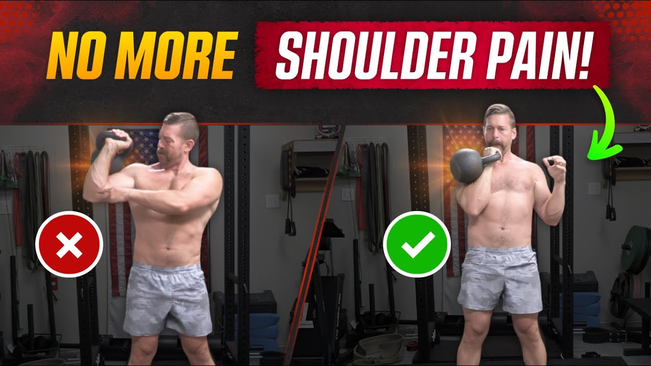 4 Tips to STOP Shoulder Pain [ESPECIALLY During Presses] - YouTube
