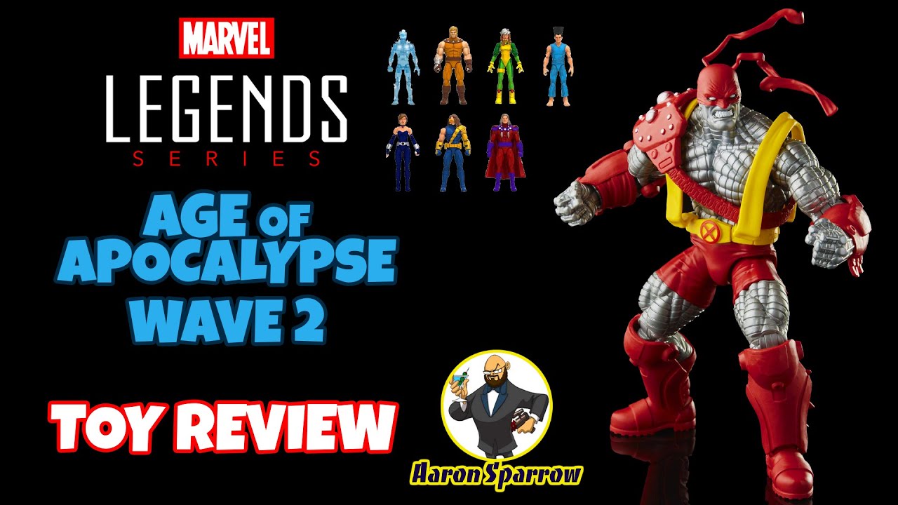 Marvel Legends Age of Apocalypse Wave 2 Collectible Review - YouTube
