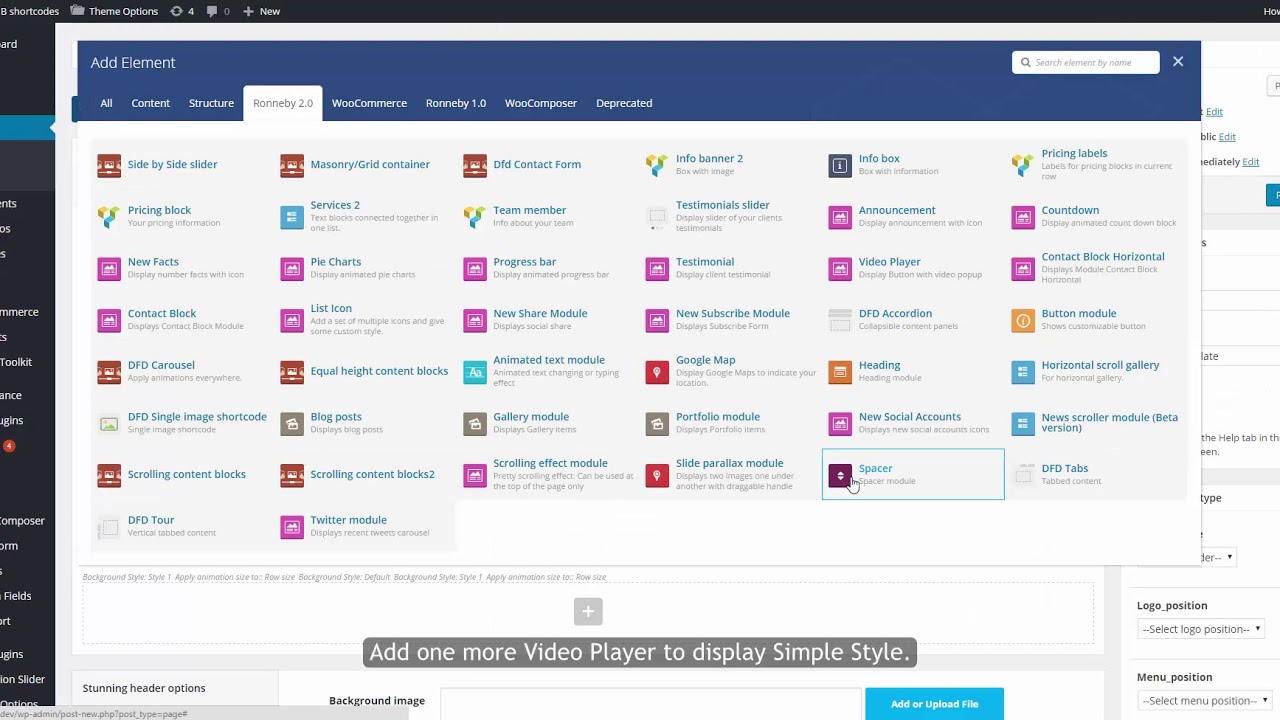 Video Player Module Styles - YouTube