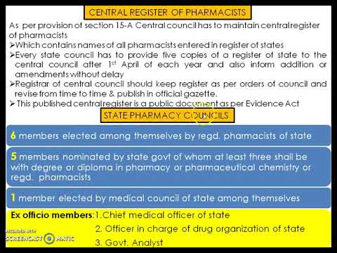 STATE PHARMACY COUNCILS - YouTube