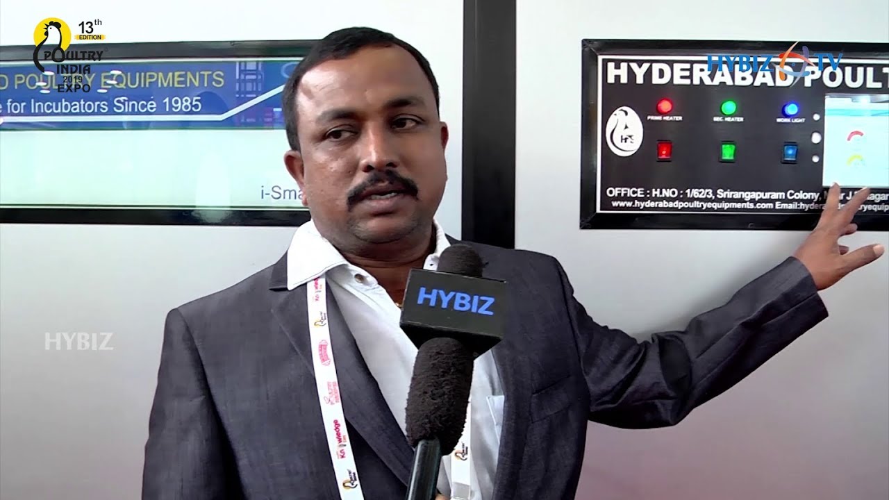 Hyderabad Poultry Equipment Md. Soma Raju | Poultry India 2019 ...