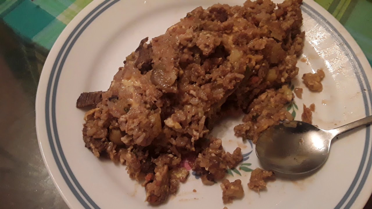 My disgusting fried rice - YouTube