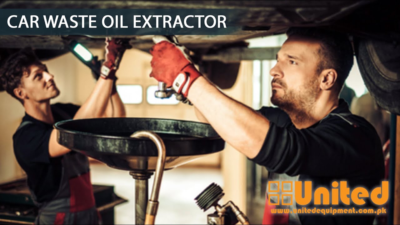 Car Waste Oil Extractor / Vehicle Oil Suction Machine - YouTube