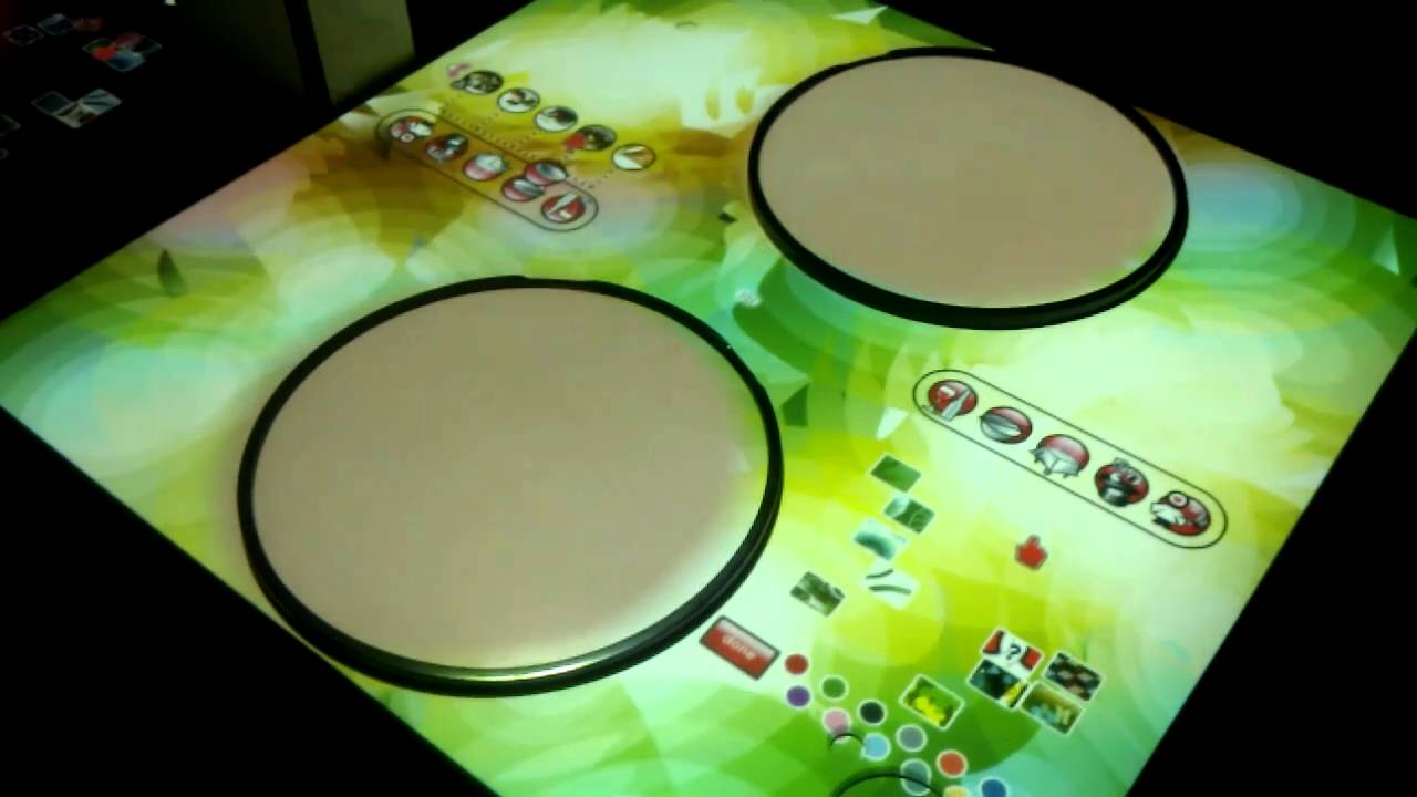 Futuristic dining with interactive tables - ISE 2011 - YouTube