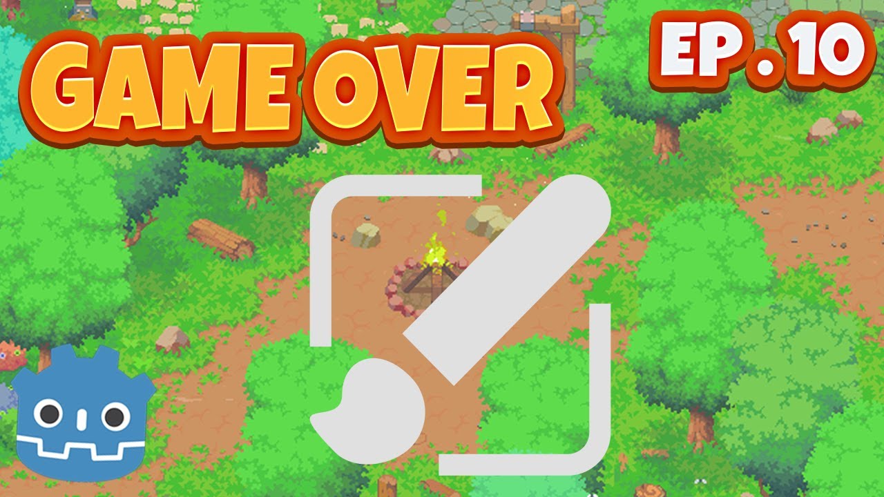 How To Add A Game Over Overlay In Godot 4.2 In 7 minutes - YouTube