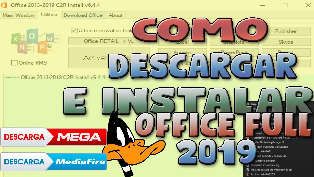 COMO DESCARGAR E INSTALAR OFFICE FULL ALL VERSIONS X32 X64 OFFICE 2013 ...