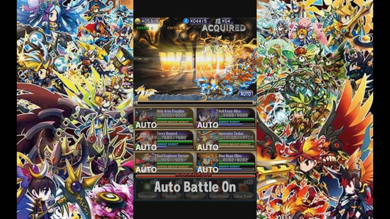 Terry Bogard Brave Frontier gameplay. - YouTube