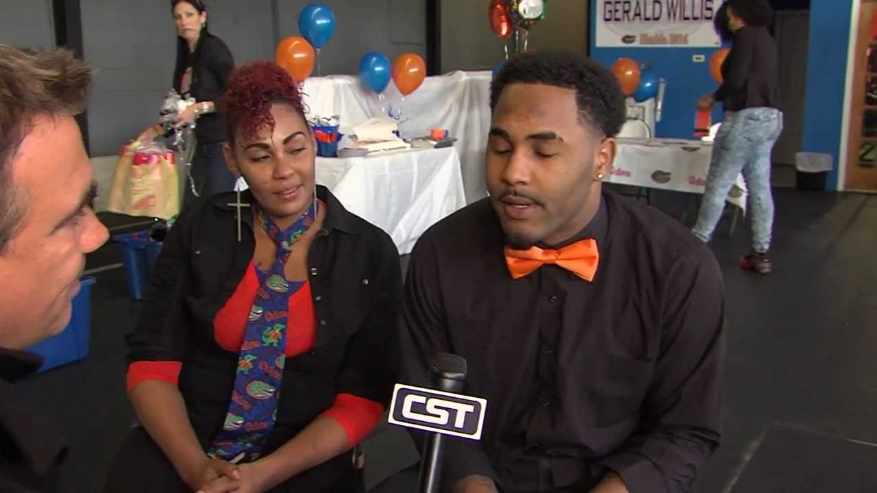 Eric Richey talks with DT, Gerald Willis III, on National Signing Day ...