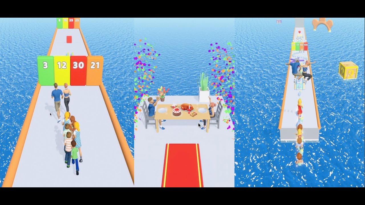 Family Run 3D Game, Android I ios gameplay , Walkthrough - YouTube
