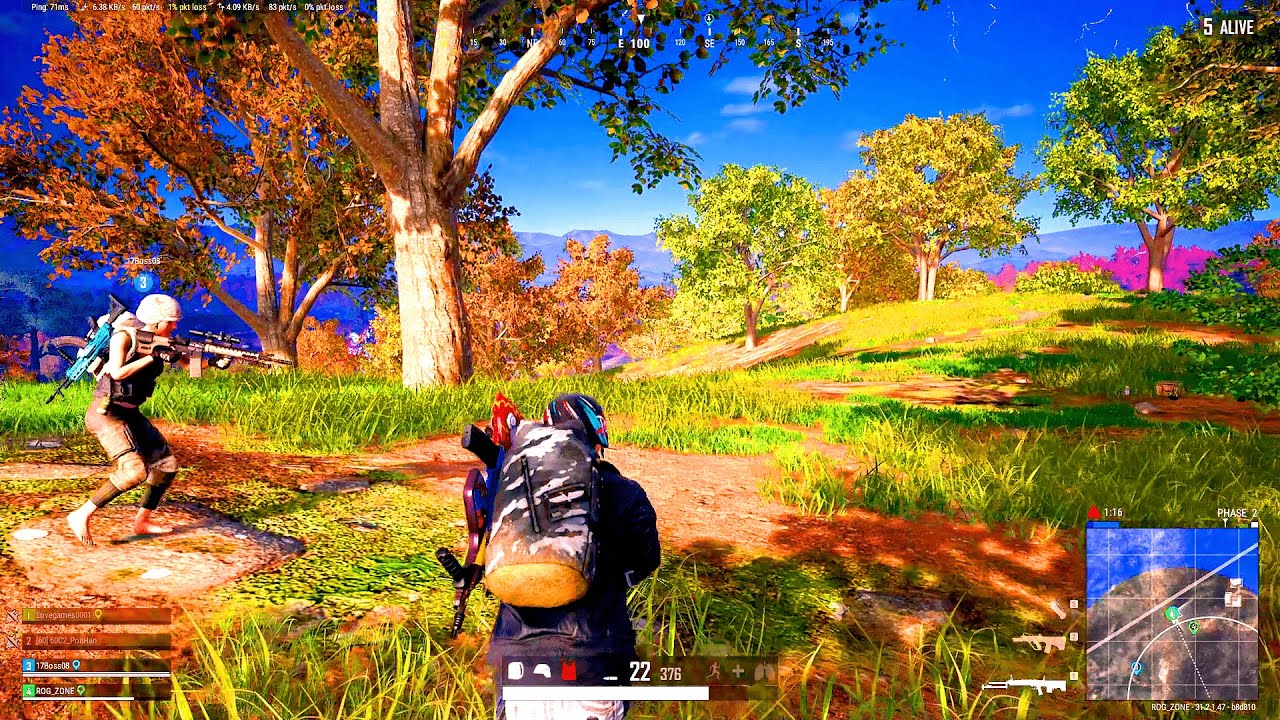 PUBG Intense 4K Action Gameplay | ROG ZONE 😲 #33 - YouTube