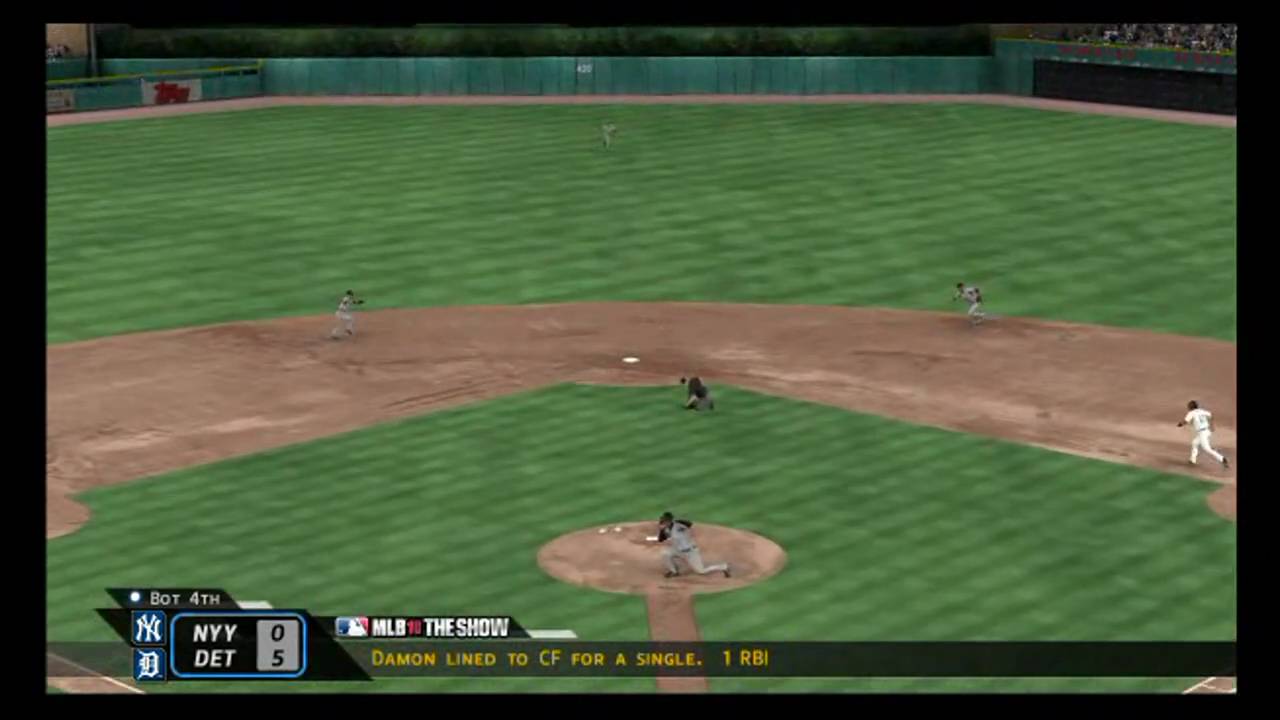 (PS3) MLB 10 The Show Highlight Reel - NYY at DET - YouTube
