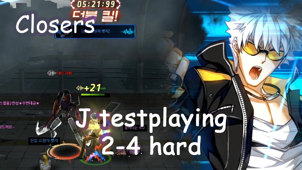 Closers - J testplay in 2-4 hard - YouTube