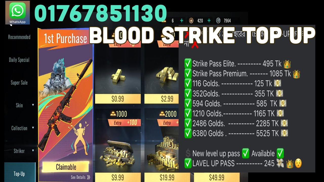 Top Up Like a Pro: Blood Strike Hacks You Need to Know!" - YouTube