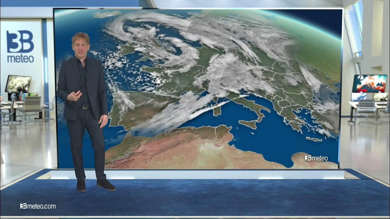 Meteo weekend: circolazione ciclonica sull'Italia con temporali, neve e clima fresco - YouTube