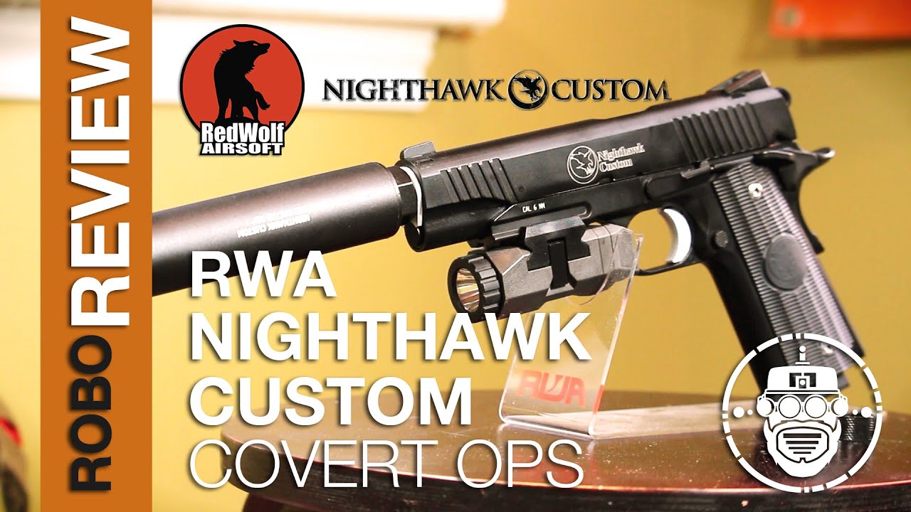 Robo-Airsoft: Robo Gear Review - RWA Nighthawk Custom Covert Ops 1911 ...
