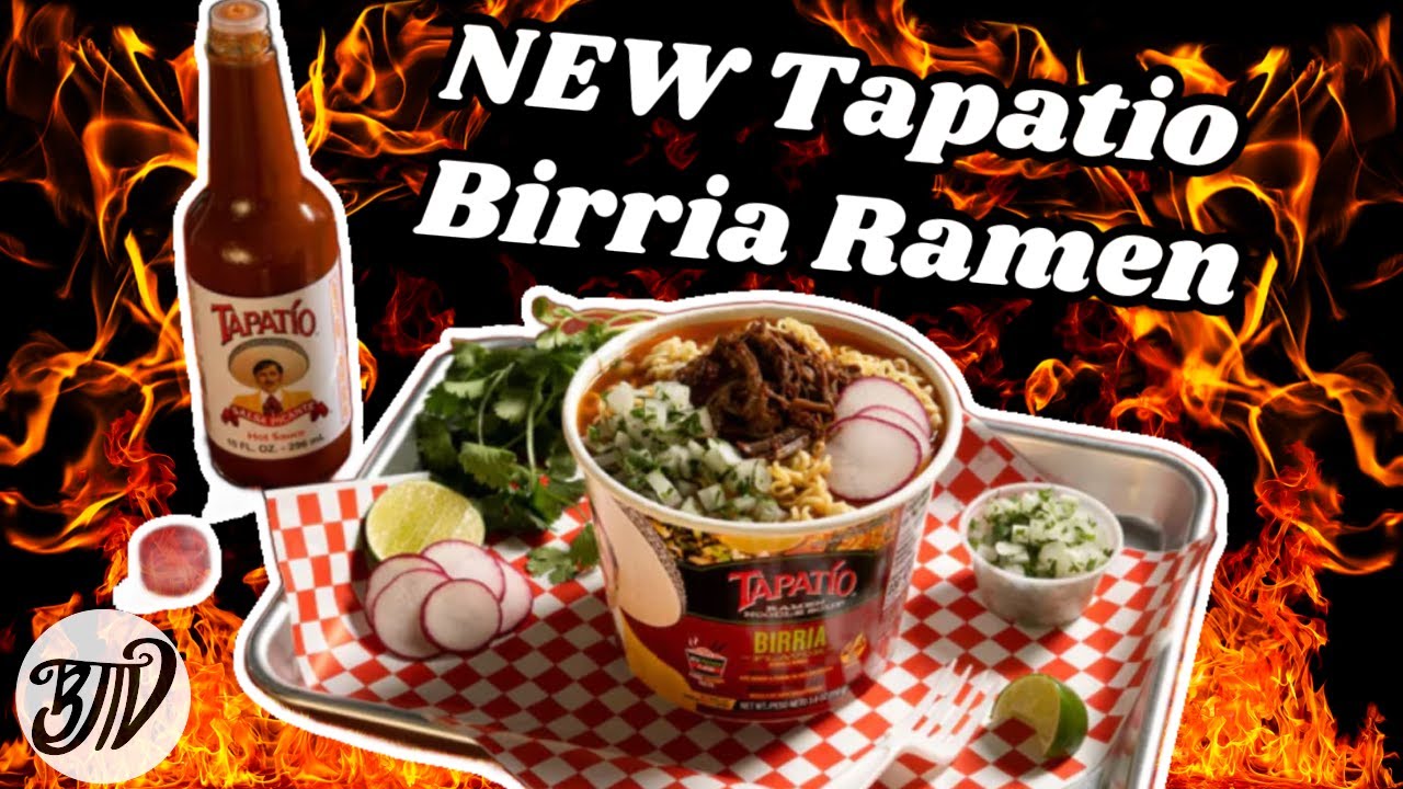NEW Tapatio Birria Ramen - YouTube