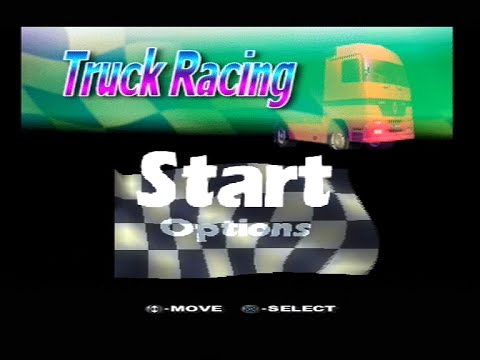[Ps1] Introduction du jeu "Truck Racing" de l'editeur Midas (2002 ...