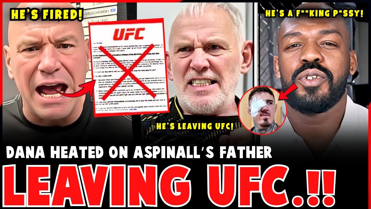 Tom Aspinall's father HEATED ON Dana White Comments! | Sean Strickland ...