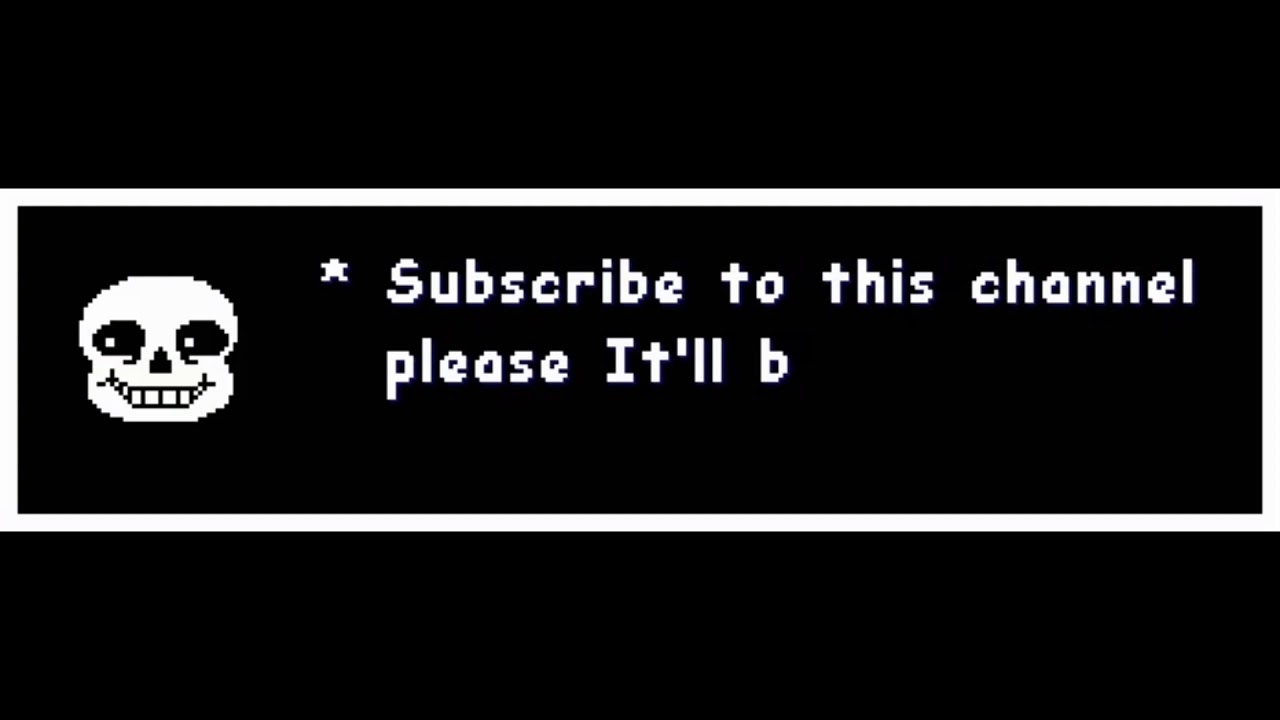 Undertale text box test - YouTube
