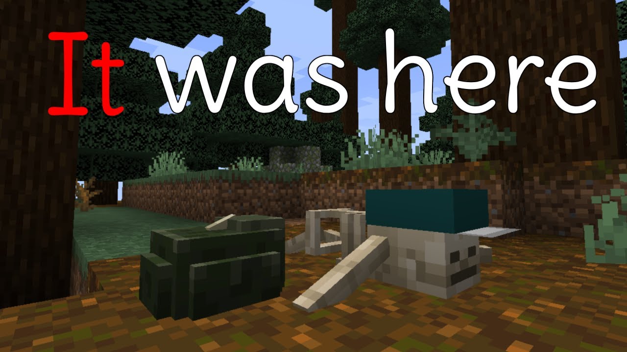 There's a creature in these woods... (Bigfoot Minecraft Mod) - YouTube