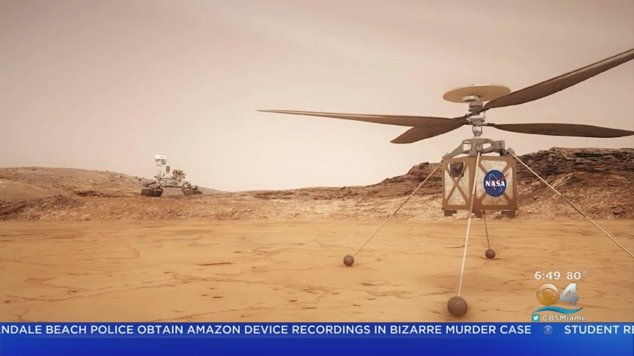 NASA Prepping For Historic Flight On Mars - YouTube