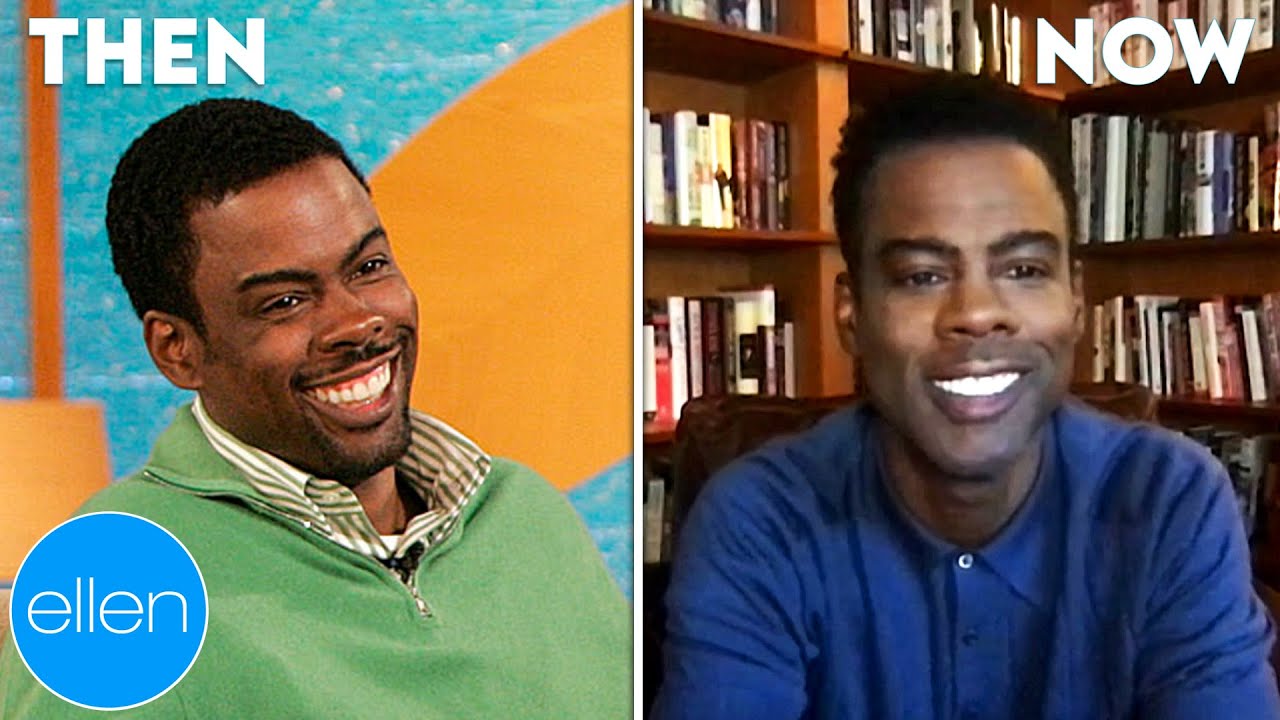 Then and Now: Chris Rock's First & Last Appearances on The Ellen Show ...