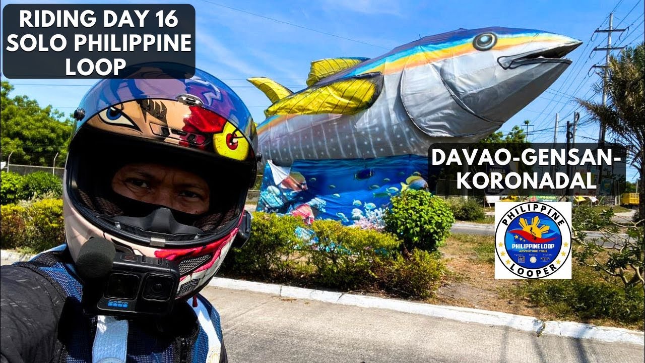 DAY 16 | SOLO PHILIPPINE LOOP | HONDA ADV 160 | Davao City - Koronadal ...