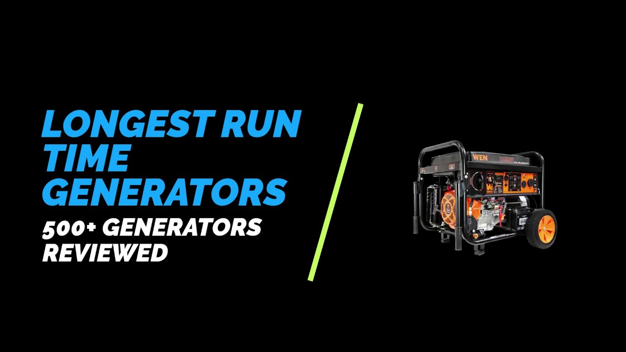 Never Run Out of Power: Longest Run Time Generators for Extended ...