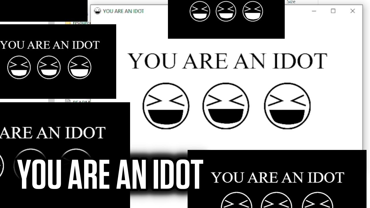 YOU ARE AN IDOT - youareanidiot.org Versi Lain yang Lebih Aman ...