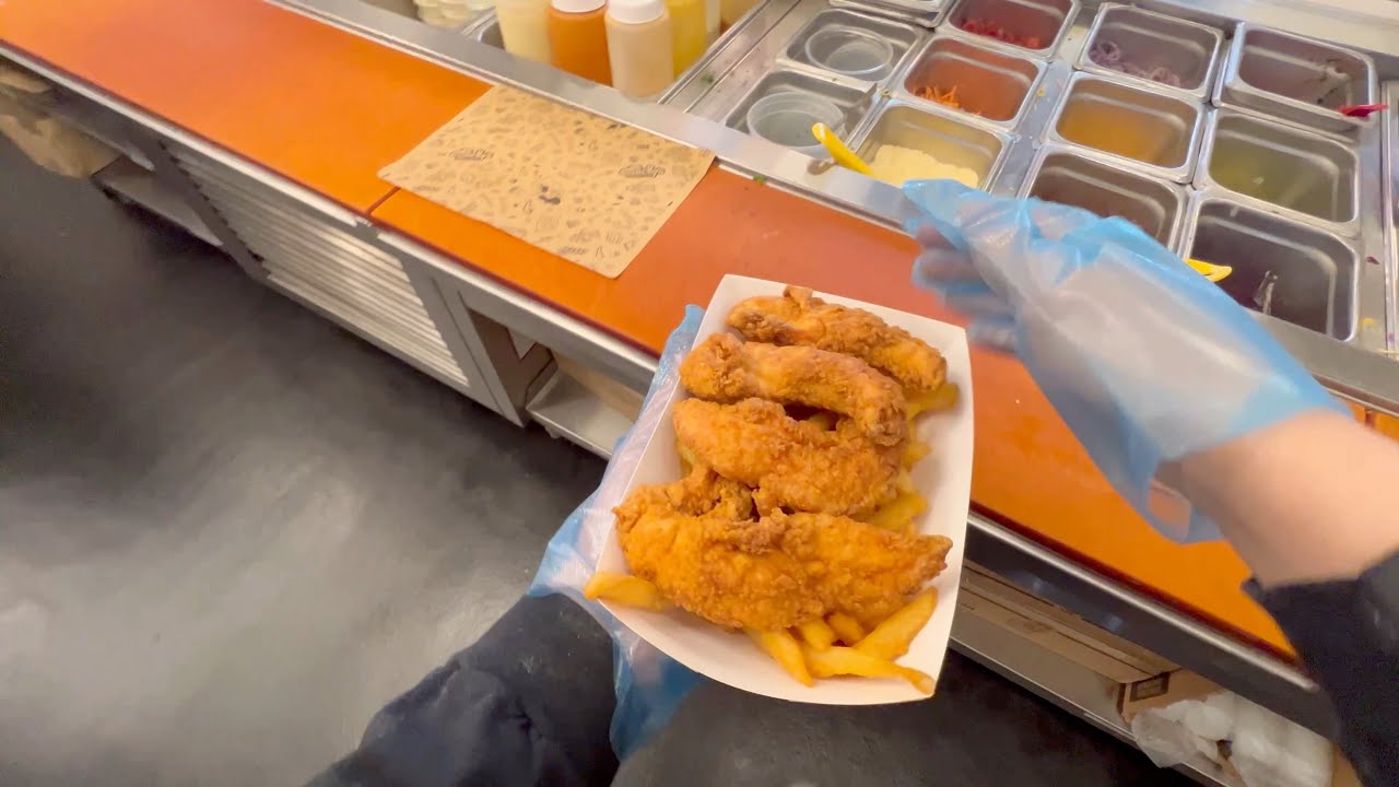 Working at a Chicken Shop - YouTube