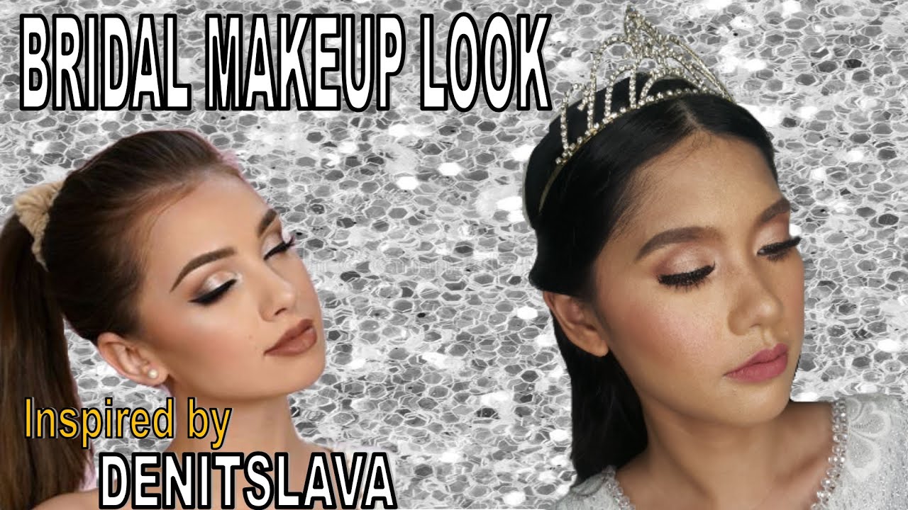 I Tried Following DENITSLAVA Bridal Makeup Tutorial on my BFF face ...