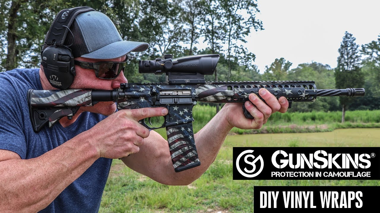 GunSkins Premium DIY Vinyl Wraps for Any Firearm - YouTube