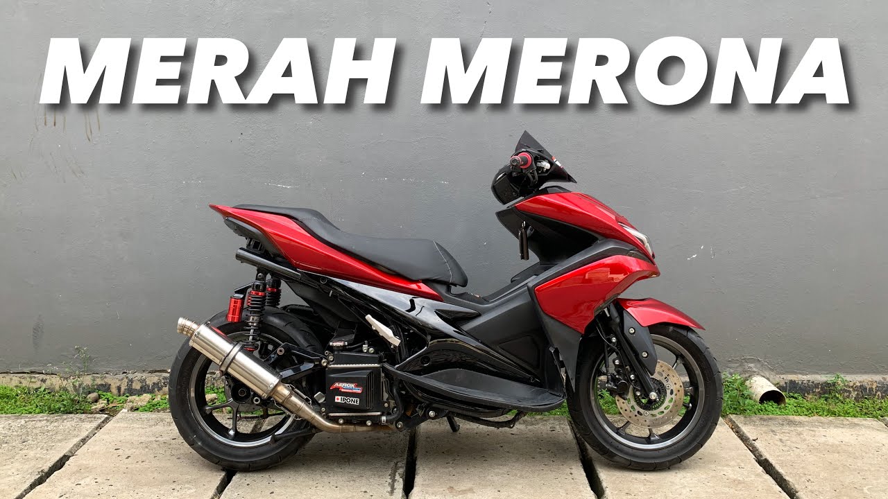 REPAINT BODY WARNA RED CANDY - Project Aerox Ep. 1 - YouTube