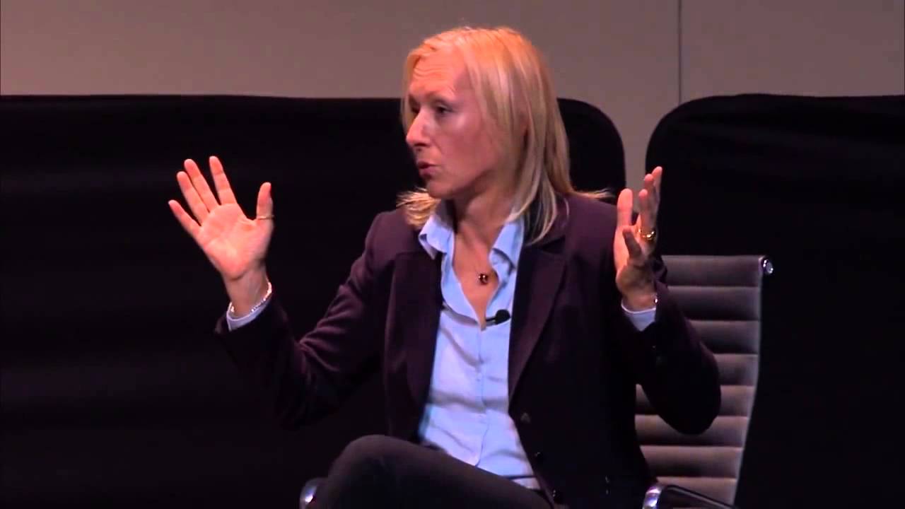 Martina Navratilova über den DDR-Tennisspieler Thomas Emmrich - YouTube