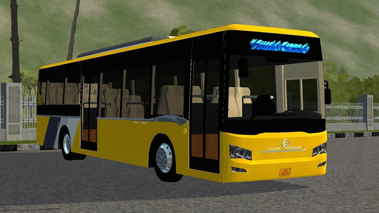 SHARE MOD BUSSID / Golden Dragon XML6125J28C City Bus - YouTube