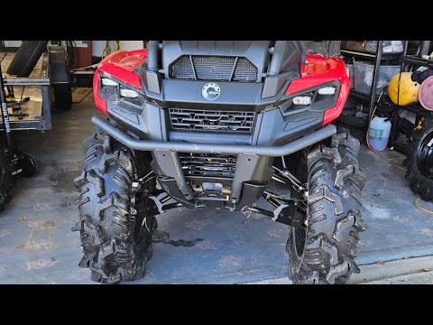 33s fit! XMR700 33" Terache Aztec fitment on NEW 2023 XMR 700 Outlander ...