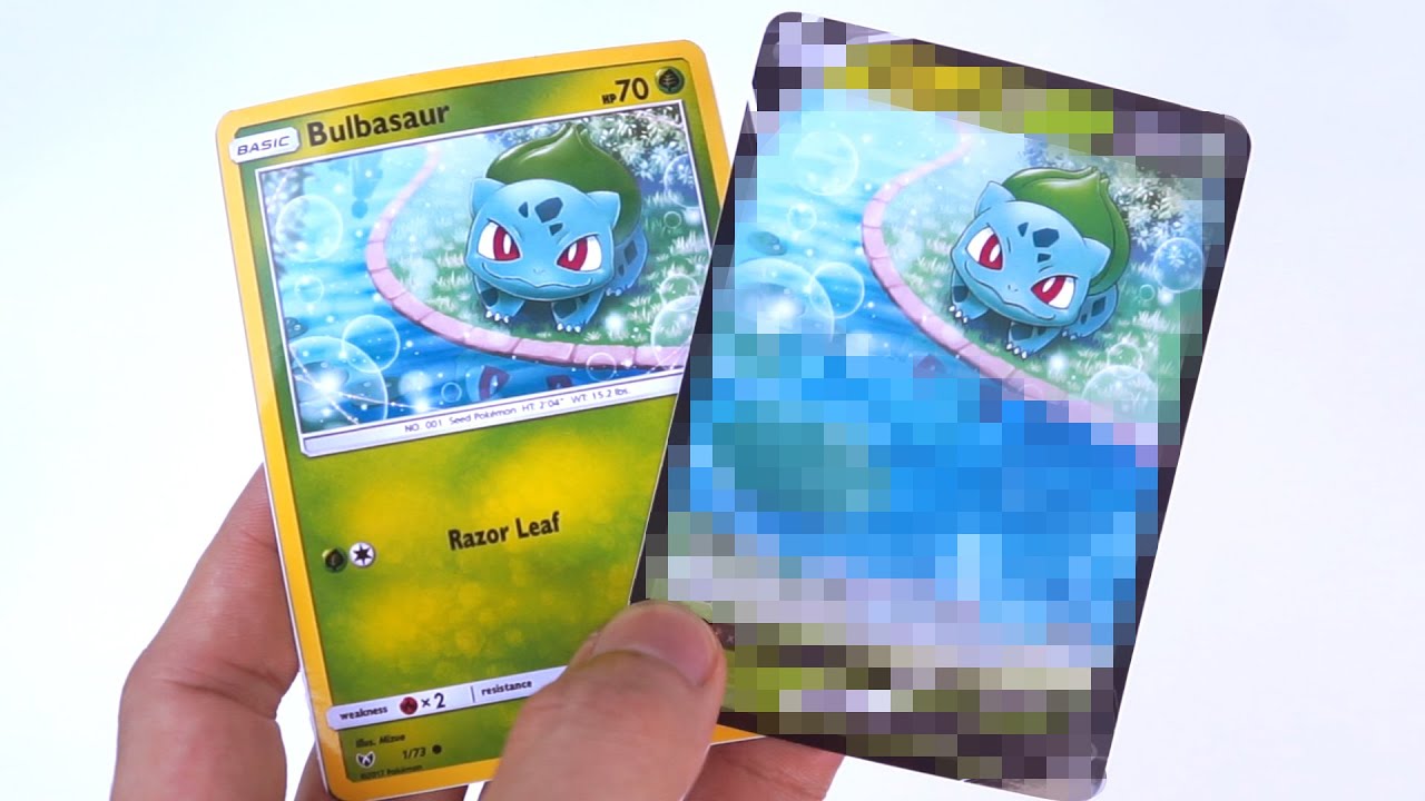 Bulbasaur Alter - Extended Art Pokemon Cards #1 - YouTube