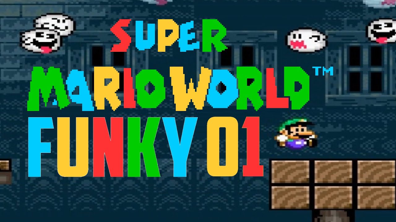 LUIGI TIME | Super Mario World Funky Randomizer w/ SuperSunaArashi #01 ...
