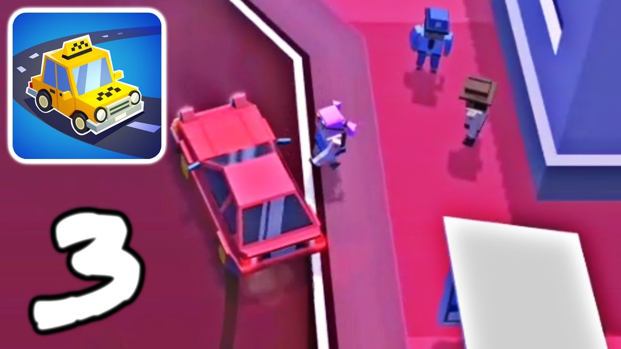 TAXI RUN - CRAZY DRIVER - Walkthrough Gameplay - PART 3(iOS/Android ...