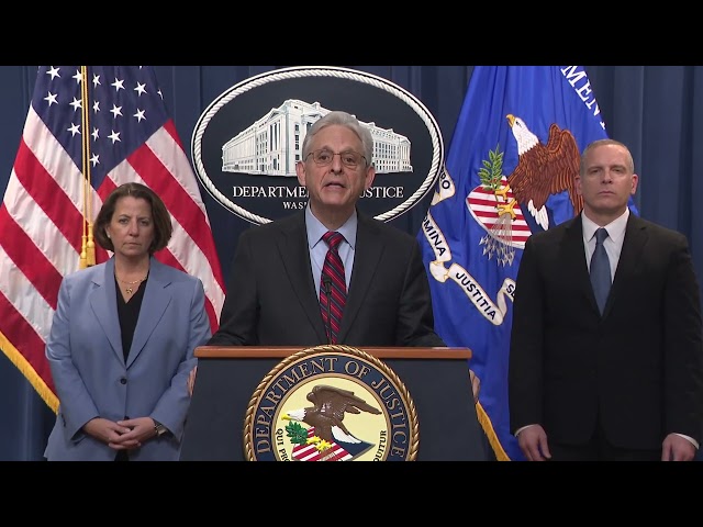 Office of Public Affairs | Attorney General Merrick B. Garland Delivers Statement on Classified ...