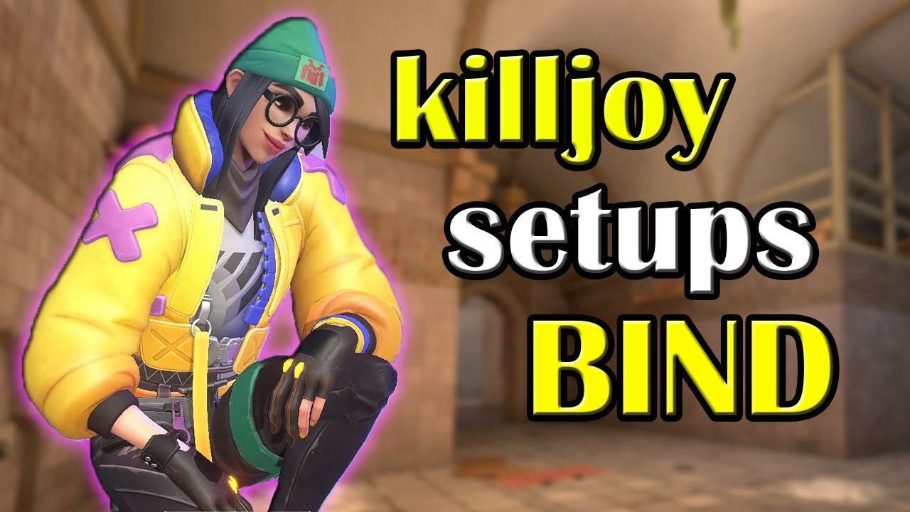 Killjoy BIND defending SETUPS guide - Valorant tricks #21 - YouTube