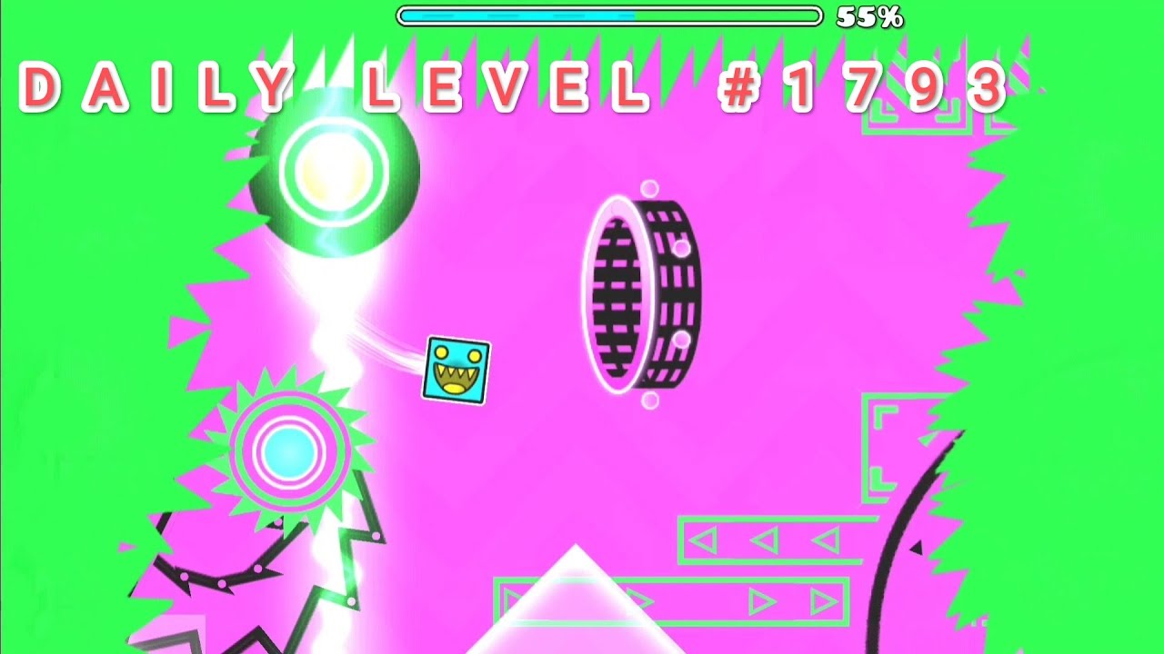 DAILY LEVEL #1793 Geometry Dash 2.11 el nivel RESTART - YouTube
