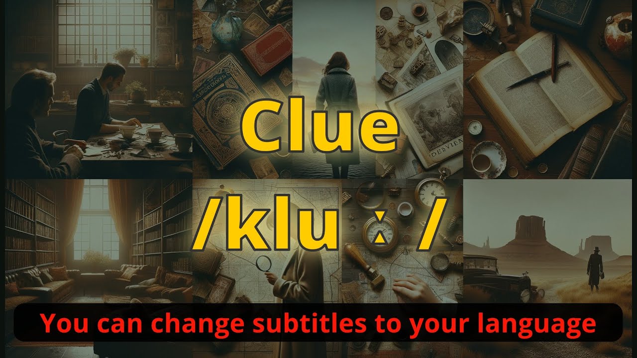 Clue meaning with 5 examples - YouTube
