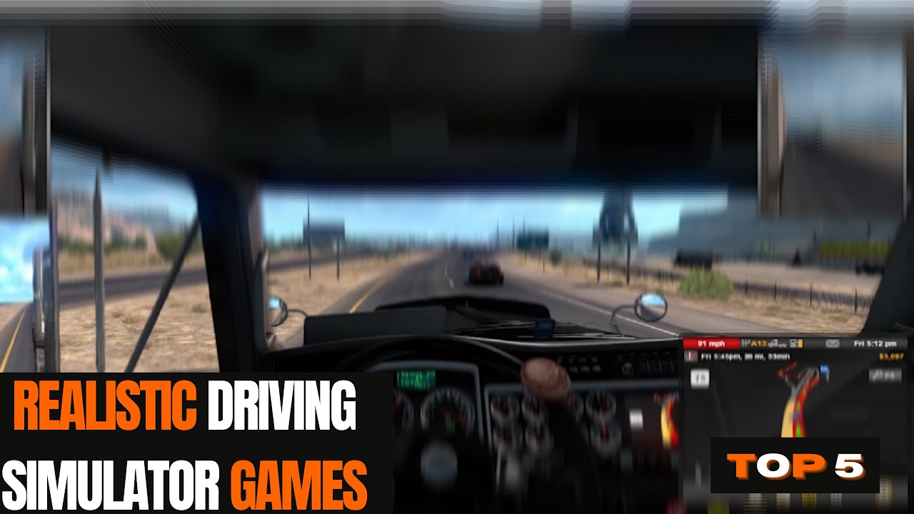 TOP 5 Realistic Driving Simulator|Best Realistic Simulator|Bus, Car ...